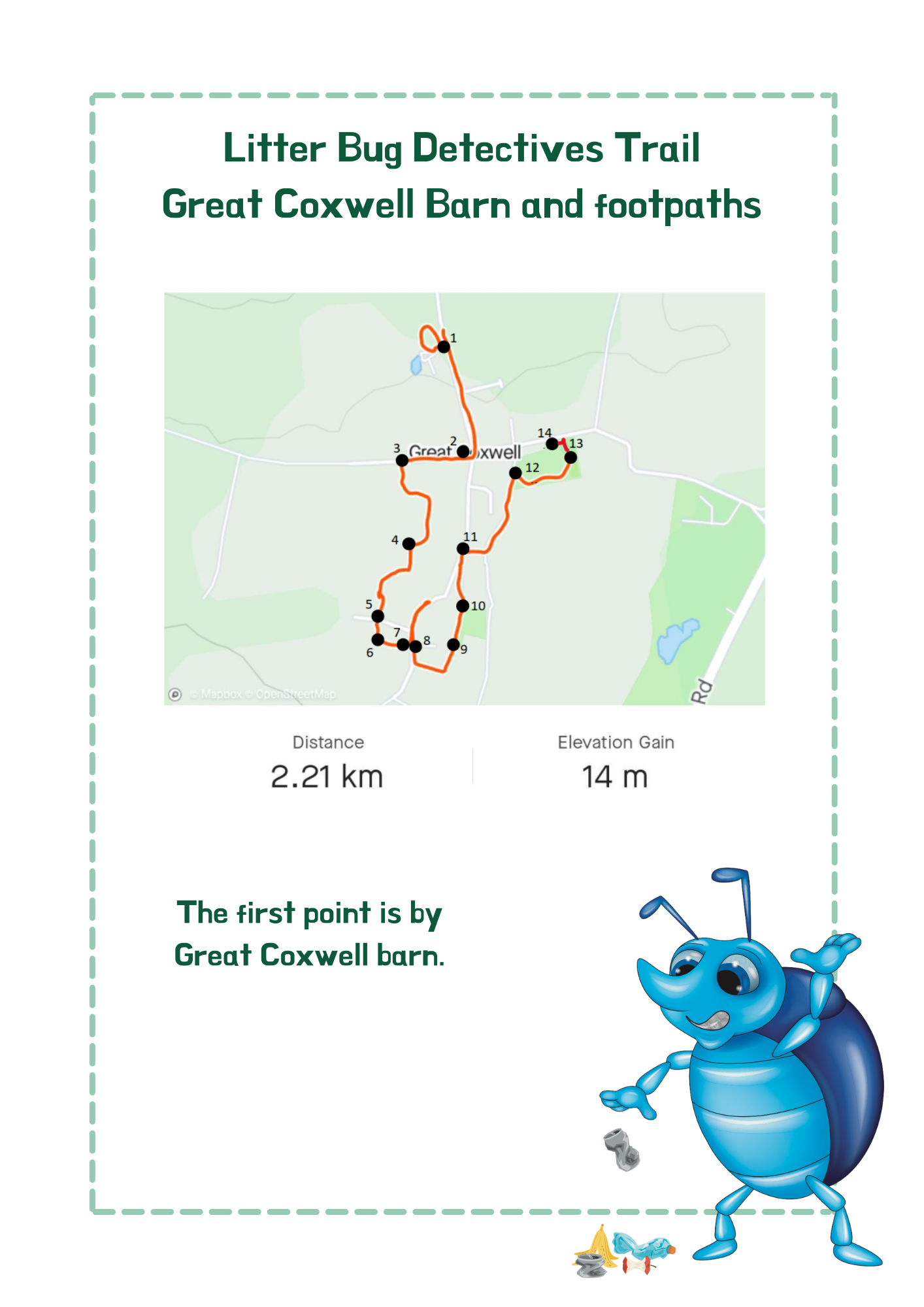 The Litter Bug’s back and we still need detectives on the trail ...